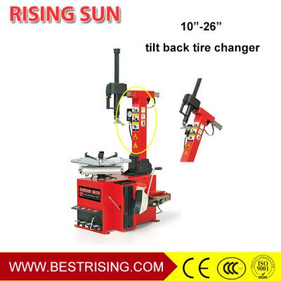 China Car repair used Tilt back automatic tire changer machine for 10-26inch car tire for sale