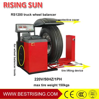 China CE Approved Semi Automatic 380V Truck Wheel Balancer for Garage Equipment for sale