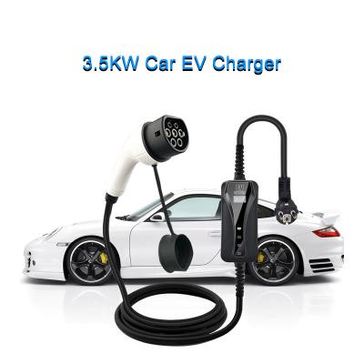 Cina Caricatore regolabile dell'automobile 3.5kw EV del CE 32A 24A 16A 8A per l'automobile che fa pagare IP65 in vendita