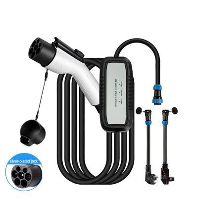 Cina Cavo 5M/10m/caricatore IP66 3.5KW 16/32A 20M/di 15M Portable Car EV in vendita