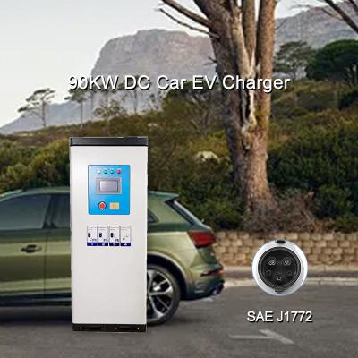 Cina stazione commerciale all'aperto del caricatore dell'automobile EV di CC 90KW per le automobili SAE J1772 in vendita