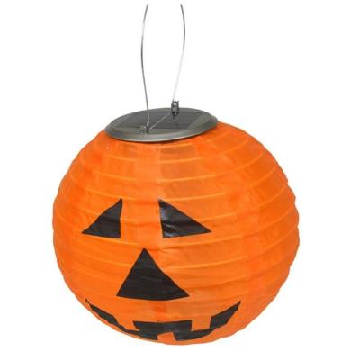 China Solar Lantern Halloween Pumpkin Lantern Venue Layout Props Patio Decorative Lights for sale