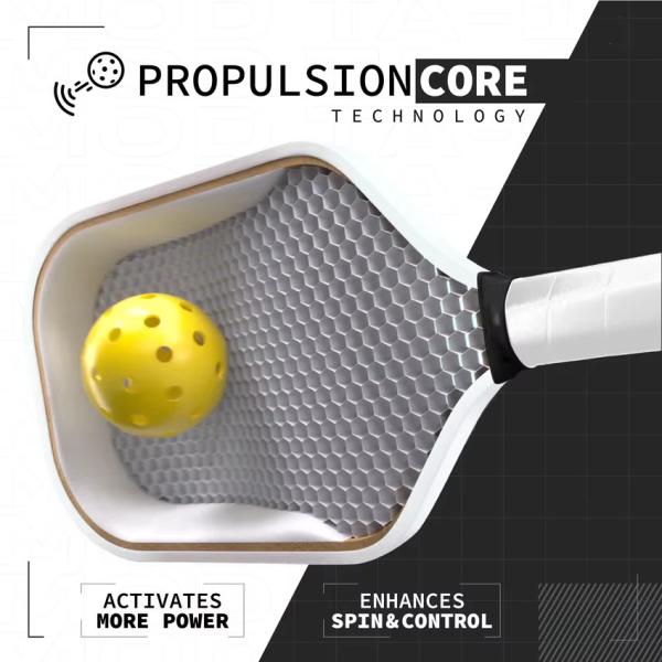 Quality MOD TA-15 PRO PLAYER EDITION GEN 3 PROPULSION CORE 16MM THERMOFORMED GRAPHITE T700 CARBON FIBER PICKLEBALL PADDLE RACKETS for sale