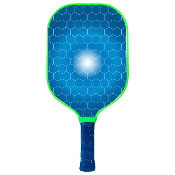 Quality Custom LOGO Fiberglass Pickleball Paddle with Carbon Fiber Surface Pickleball for sale