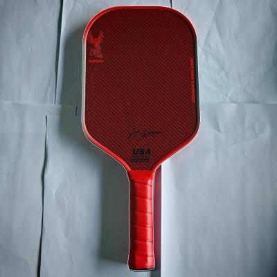 China HIGOOO ZHUQUE 16mm TechFlex Power TFP Technology Core Pickleball Paddle Red Kevlar Power Pickleball Paddle Free Paddle Cover for sale