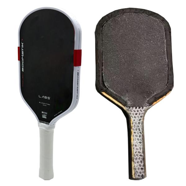 Quality Boomstick Explosive Power Slender BoomCore MOI Tuning System 16mm Graphite T700 Carbon Fiber Picklepaddle Rough Surface for sale