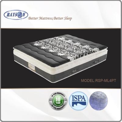 China 14 Inch Home King Size Pillow Top Mattress With Pocket Spring Waterproof for sale