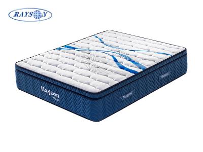 China OEM 14'' Medium Firm Pocket Spring Hybrid Mattress for sale
