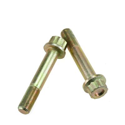 China A categoria de grande resistência 8,8 parafuso Nikel Chrome da flange de 12 pontos chapeou à venda