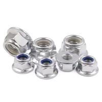 China M6 Hex Flange Nuts for sale