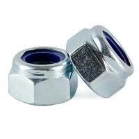 China M16 CL 8 Galvanized Nylon Lock Nuts DIN6924 for sale