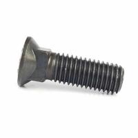 China High Strength Black Flat Head Plow Bolt  M10 Class 12.9 for sale