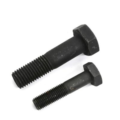 中国 アセンブリ2Hナットの黒の終わりの部分的な糸UNCの重いジンクスはF3125 A325をボルトで固定する 販売のため