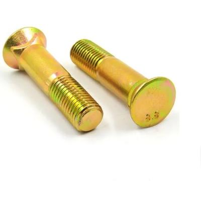 China Rang 8,8 Geel Vierkant de Boutzink van het Halsvervoer plateerde 20mm M5 Vervoerbout Te koop