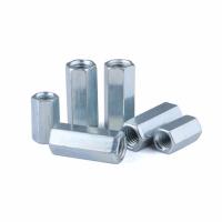 China M10 BSW Standard DIN6334 Class 5 Galvanized Hex Nuts for sale