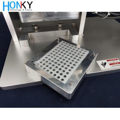 China Lab Semi Automatic Capping Machine For Pcr Tube Strip Sealing for sale
