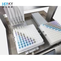China 30 BPM High Precision PLC Control Desktop Perfume Liquid Filling Machine for sale