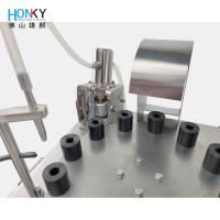 China 2400 BPH Semi-Automatic Vial Capping Machine with Ceramic Pump and GMP Certification for sale