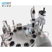 China 2000 BPH Semi-Automatic Desktop Filling and Capping Machine with Ceramic Pump for Reagent for sale