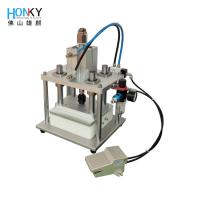 China Desktop Air Capping Machine for 2ml Pump Cap Perfume Samples with High Efficiency and Pneumatic Power for sale