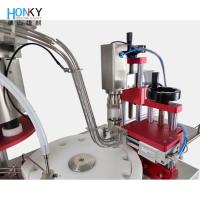 China Fully Automatic 1kw Vial Filling And Capping Machine With Ceramic Pump for sale