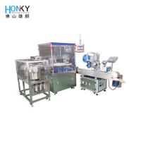 China 50 BPM Bio Reagent Automatic Filling Machine with Ceramic Piston Pump and 0.6-6ml Filling Range for sale