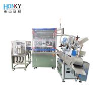 China 50 BPM Automatic Filling and Capping Machine with Ceramic Pump for Bio Reagent Compact Structure for sale