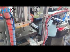 Máquina automática de enchimento de tubos PCR de extracção de 0,5 ml Máquina de enchimento de cabeças múltiplas para enchimento de biorreatores