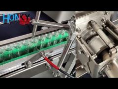 Desktop 5 ml flessen vulmachine Kleine vullijn met flessenvoervoerder en Samll Bach voor cosmetische olie vullen