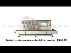 Diep plateer Desktop het Vullen goed Machine Volledig Elektrisch Gedreven 11pcs/Min