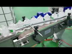 Automtaic following filling and capping line XQFGX-2A