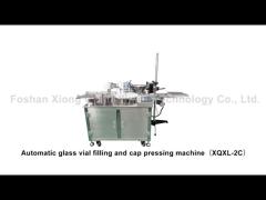 Macchina automatica di riempimento di liquidi di polvere secca congelata da 3 ml con funzione di semipressione per la pressione secca congelata