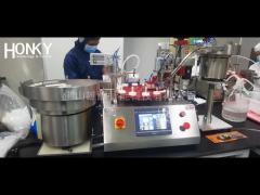 honkytech desktop filling and capping machine automatic