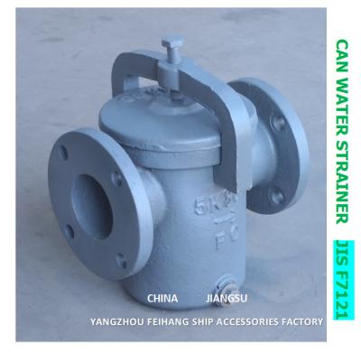 China JIS 5k-100A Can Water Strainer Impa 872007 JIS 5k-100a Can Water Filter Body - Cast Iron Filter Cartridge - Stainless for sale