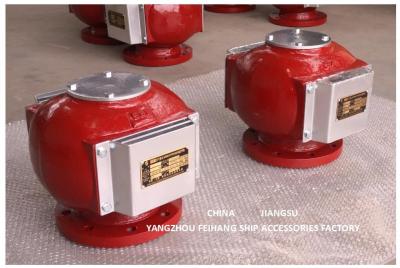 Cina Tipo testa del tubo di aria della tanca di zavorra (con la rete del fuoco) ES125 CB/T3594-1994 del Cappuccio-galleggiante dello sfiatatoio della tanca di zavorra in vendita