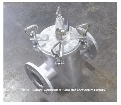 China Van de het Waterfilter AS80 CB/T497 van de Koolstofstaal Hot-Dip Gegalvaniseerde Zuiging Ruwe het Zeewaterzeven Te koop