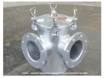 China De Filter van het de Rechte hoekzeewater van Marine Suction Coarse Water Filter BLS100 CB/T497-2012 Te koop
