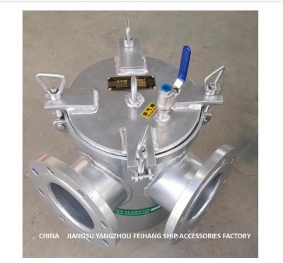 China bR125 galvaniseerde het Koolstofstaal Ruwe Waterfilter, Ruwe het Waterfilter Cb/T497-2012 van de Koolstofstaal Gegalvaniseerde Zuiging Te koop