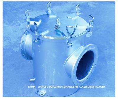 中国 主要な海水フィルター主要な海水フィルターAS250 CB/T497-94炭素鋼の熱いすくい電流を通されたボディ 販売のため