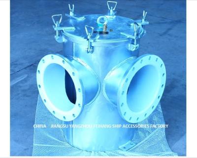 中国 低レベルの海底のGateBodyの炭素鋼電流を通されたフィルター シリンダー ステンレス鋼BL350 Cb/T497-2012のための海水フィルター 販売のため