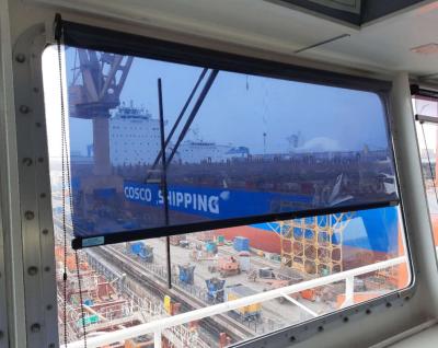 China IMPA150721-Solar Shades Spring Roller Type Marine Cockpit Sunshade Roller Blinds - Cockpit Spring Sunshade Roller Blinds for sale