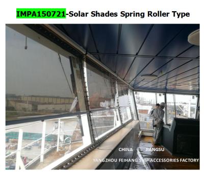 China Easy To Use Solar Shades Spring Roller Type Marine Sunshade Roller Blinds for sale