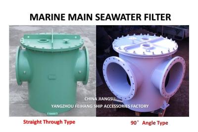 China China Supper Marine Zeewater Filters Met Mgps Model As600 Cb/T497 Body Carbon Steel, Filter Cartridge Roestvrij staal, Te koop