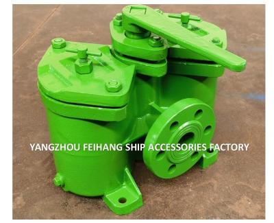 China Technical Parameter Table For Duplex Oil Filter Double Oil Strainers Model AS32 Cb/T425-94 Body Cast Iron With Filter for sale