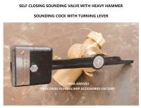 China DN50 CB/T3778 SOUNDING VALVE SELF CLOSING THREADED ENDS  SOUNDING COCK THREADED ENDS for sale
