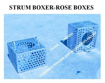 China Caja de filtro Cajas de rosas marinas para línea de bilge FH-250A JIS F7206 Acero al carbono galvanizado por inmersión en caliente en venta