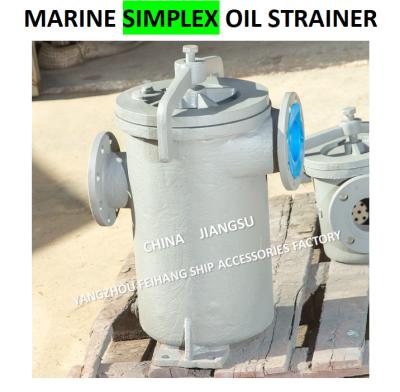 Cina Dati tecnici per il JIS F7209 Stagni di olio semplici e corpo del filtro del paniere di olio singolo - ghisa e filtro - acciaio inossidabile in vendita