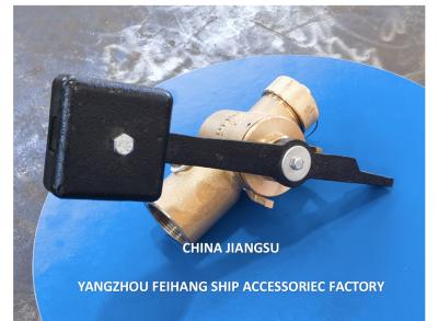 China SOUNDING SELF-CLOSING VALVE FH-40A CB/T3778-99 SOUNDING COCK THREADED ENDS Material - Copper for sale