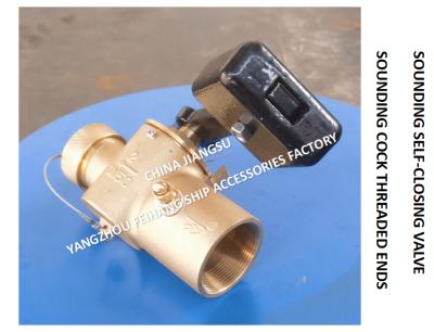 China DIN 86120 Self-Closing Sounding Pipe Cock Self-Closing Sounding Pipe valve DN50 CB/T3778-99 for sale
