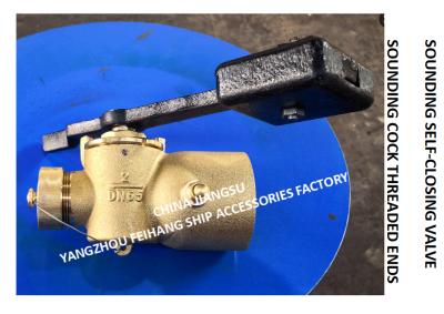 China SOUNDING SELF-CLOSING VALVE MODEL DN65 CB/T3778-99 SOUNDING COCK THREADED ENDS for sale